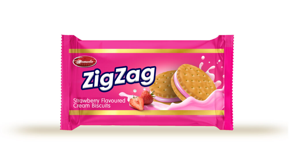ZigZag Strawberry Biscuit Mamuda - Ghadco wholesale company Nigeria